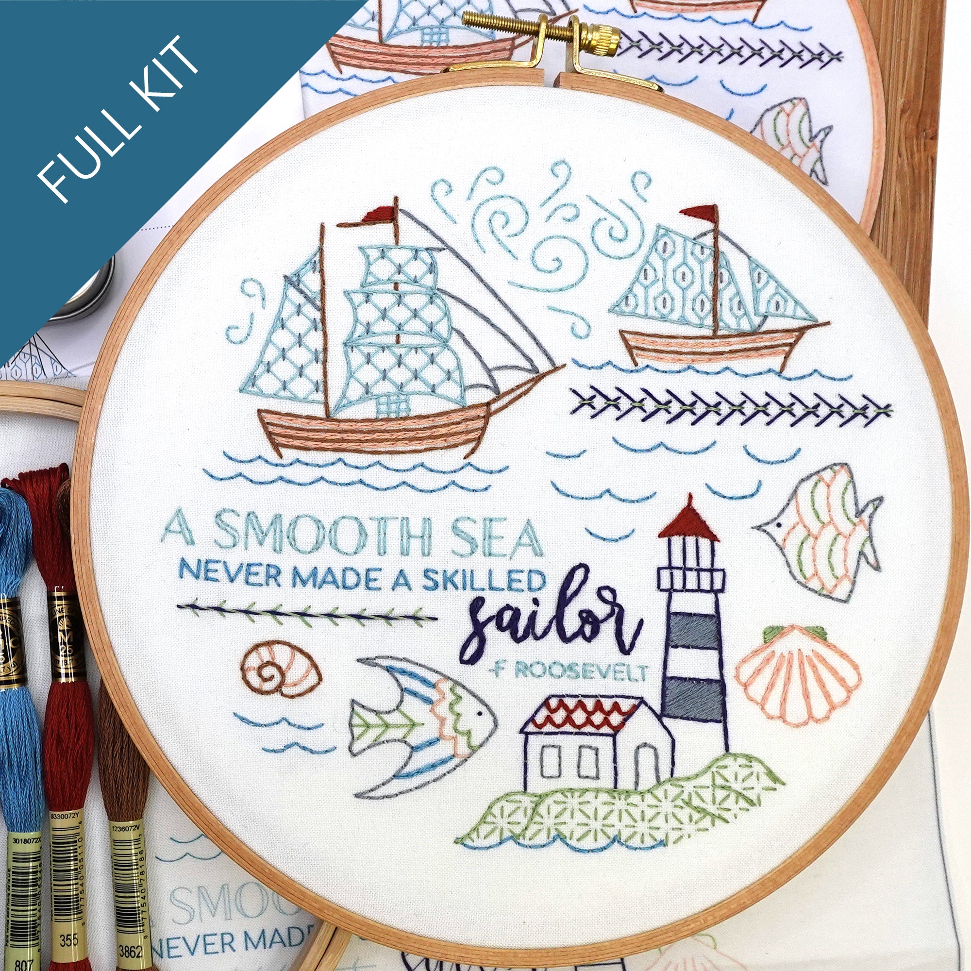 Embroidery Kits and Patterns for Beginners & Adults – Stitched Stories