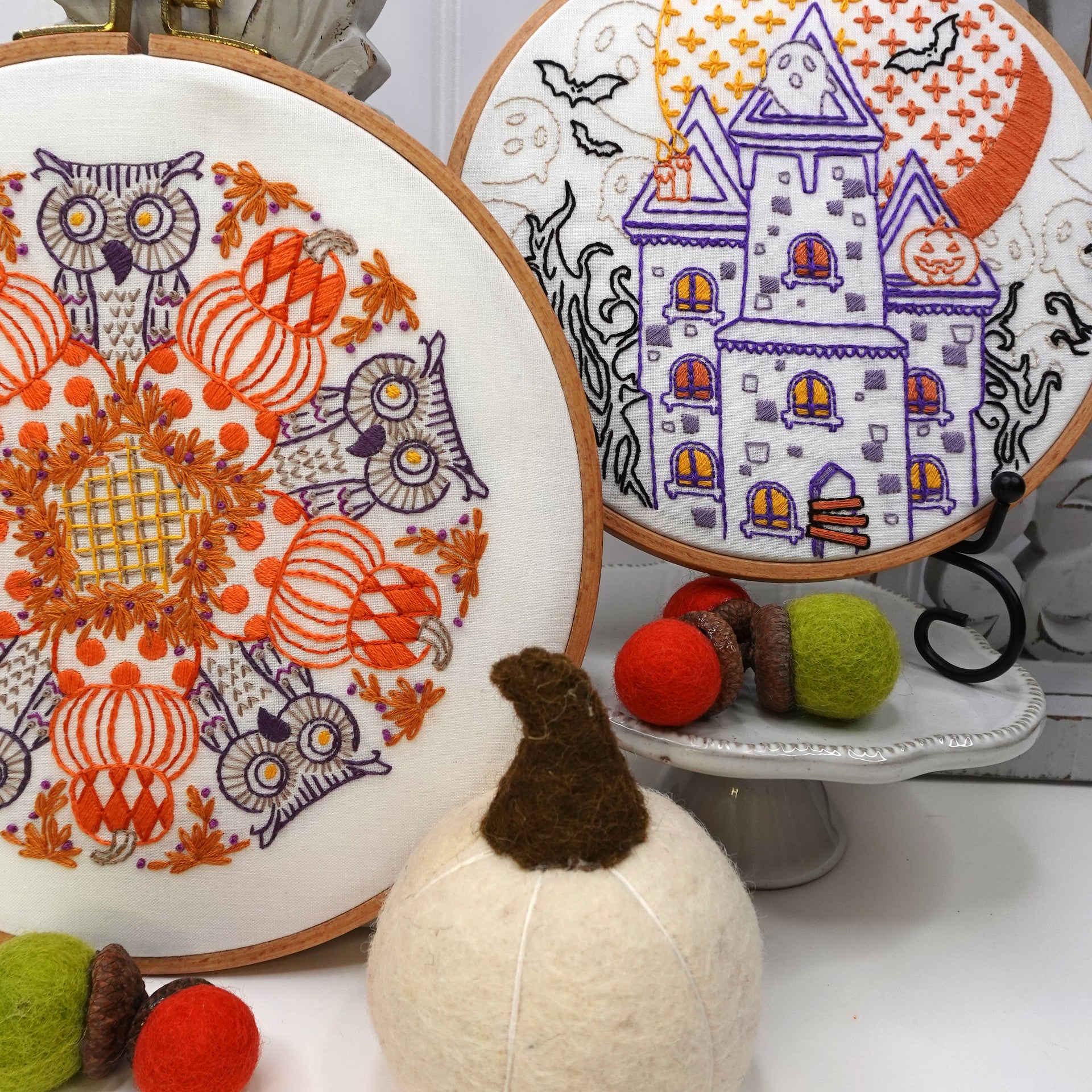 Fall Embroidery Kits and Patterns – Stitched Stories