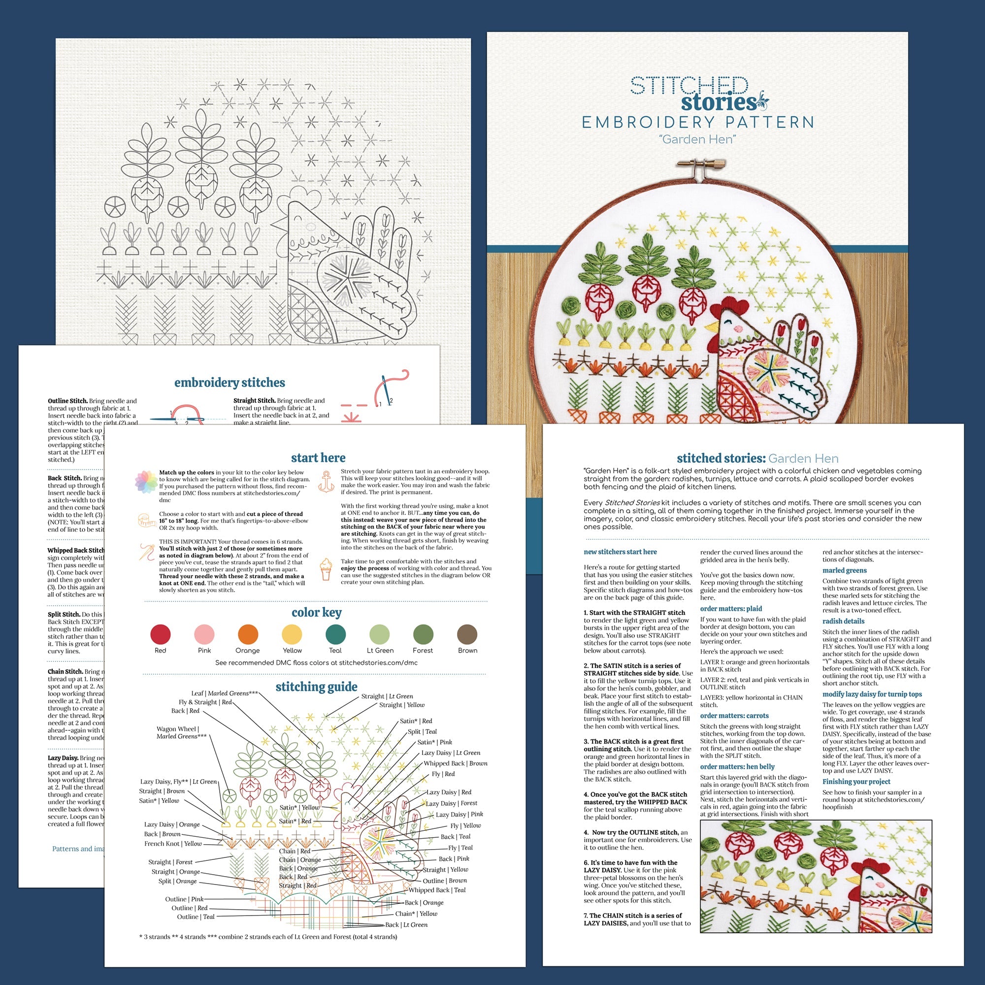 Stick and Stitch Embroidery Patterns – Stitched Stories