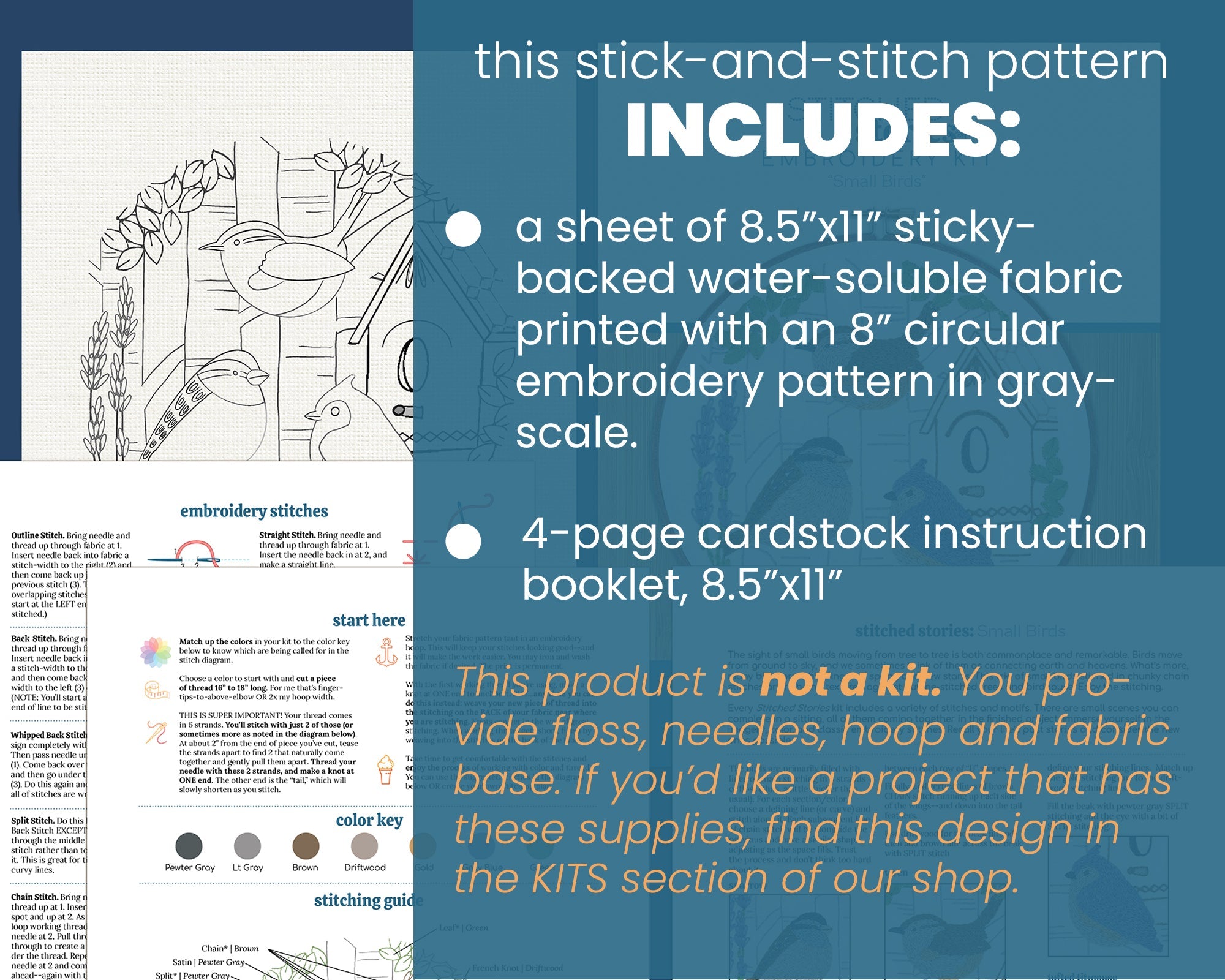 Stick and Stitch Embroidery Patterns – Stitched Stories