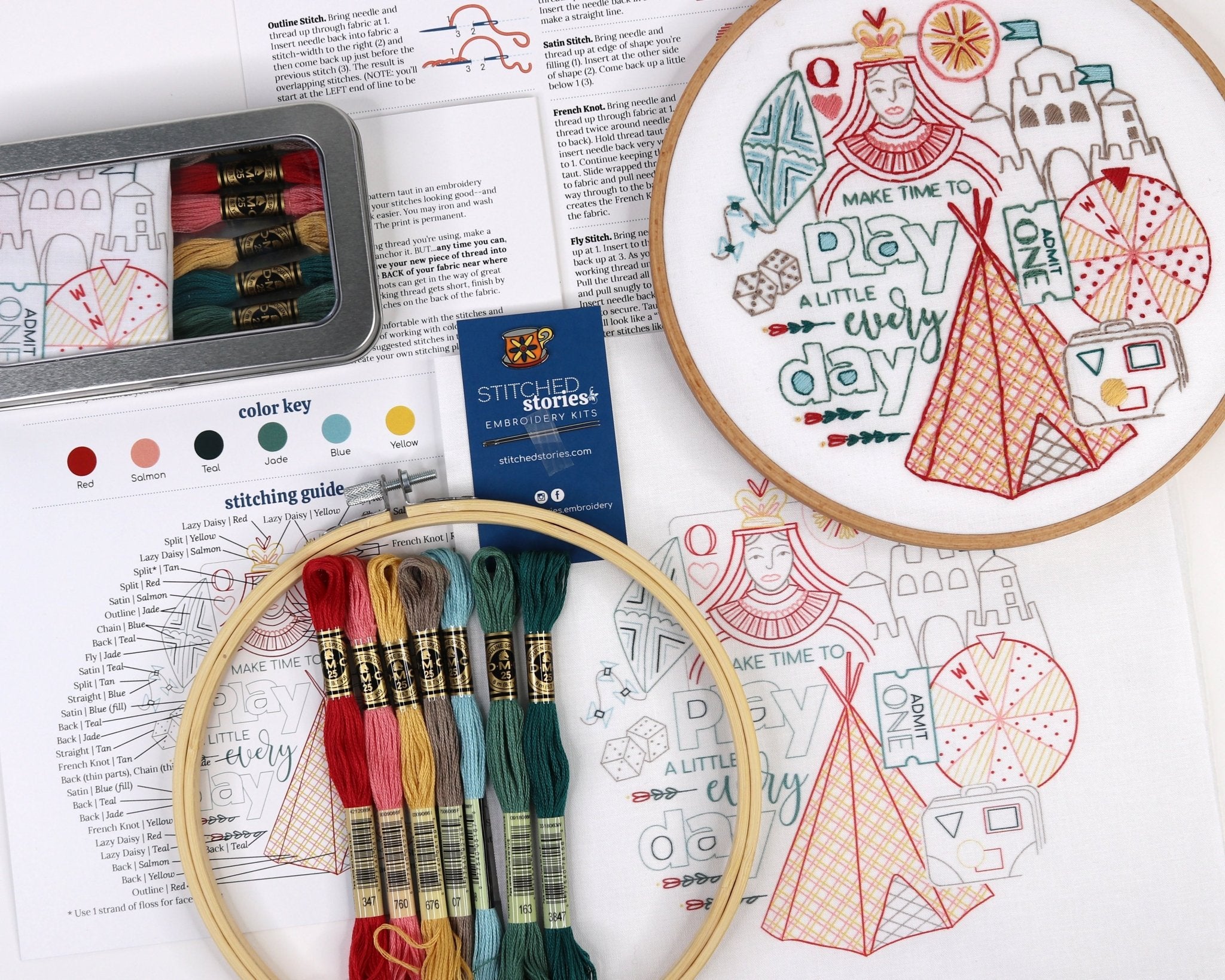 Embroidery Kits – Page 2 – Stitched Stories