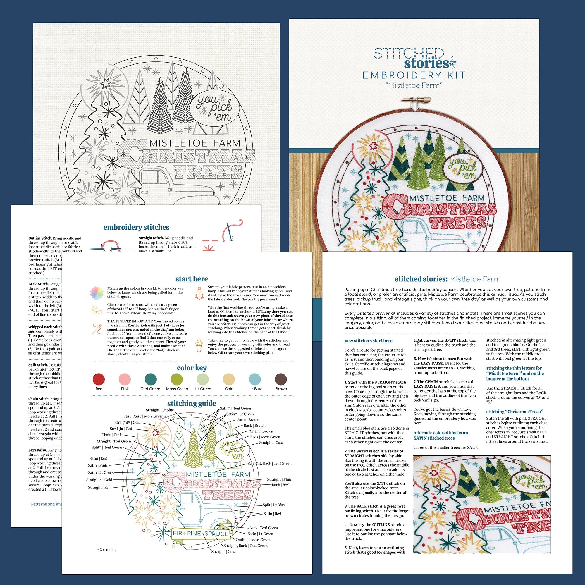 Stick and Stitch Embroidery Patterns – Stitched Stories