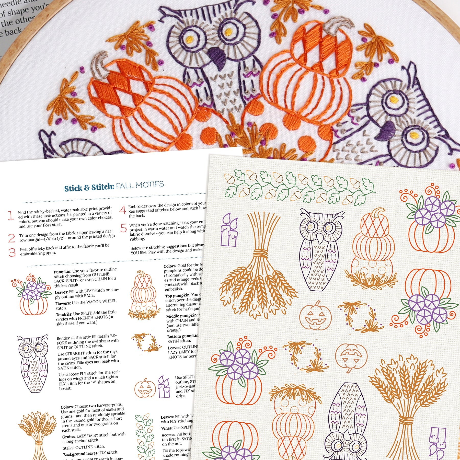 Stick and Stitch Embroidery Patterns – Stitched Stories