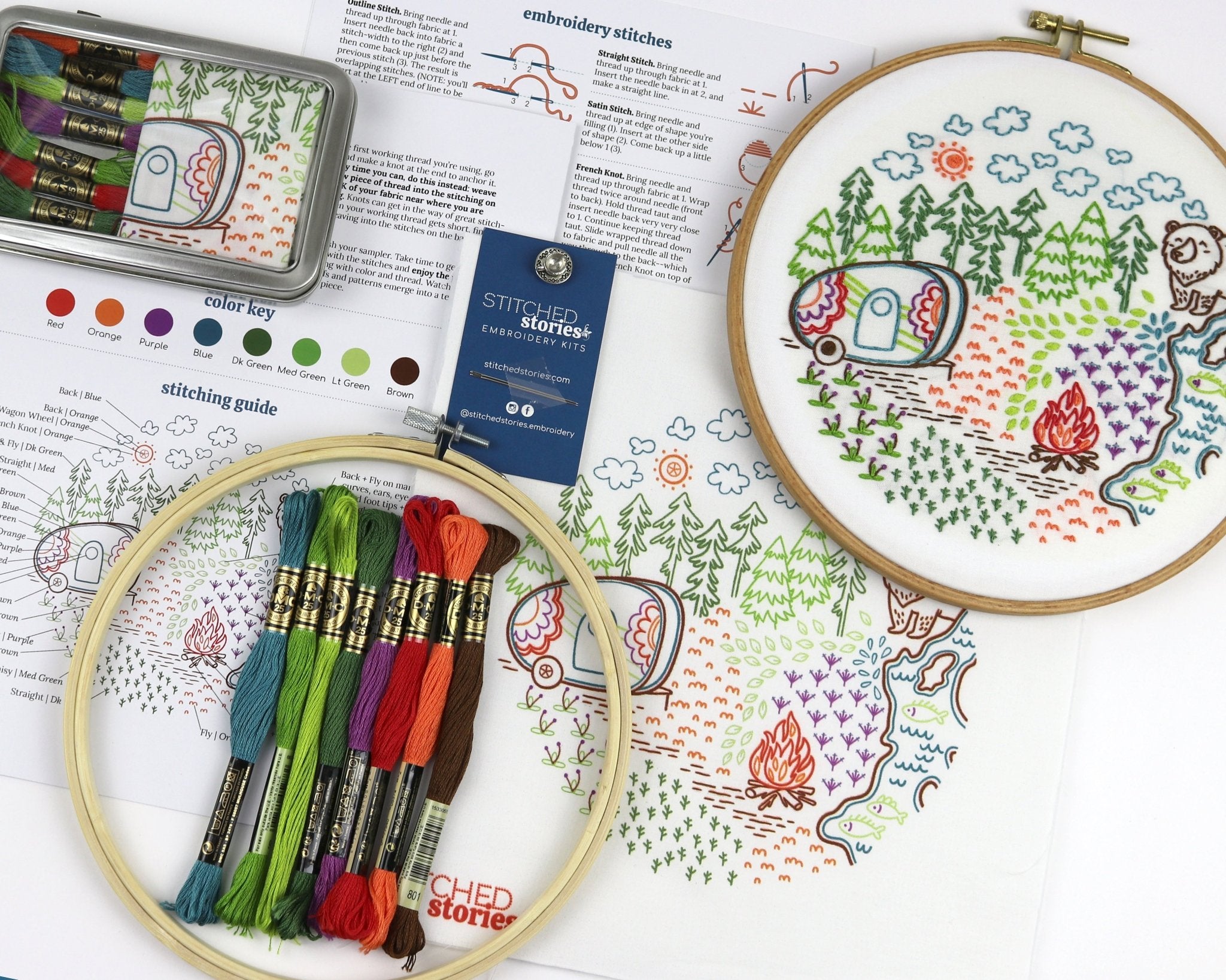 Embroidery Kits – Stitched Stories